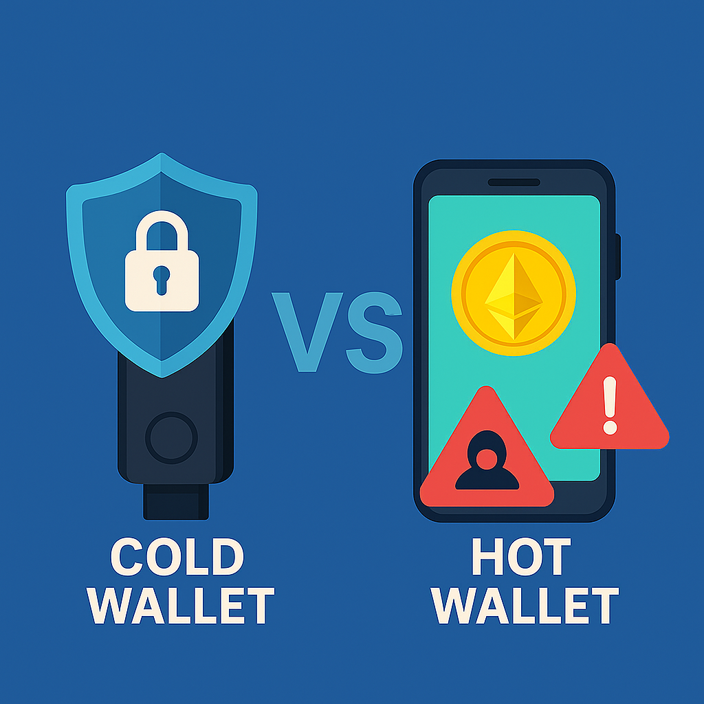 Cold Wallet vs Hot Wallet Security Explained (2025 Guide for Crypto Users)